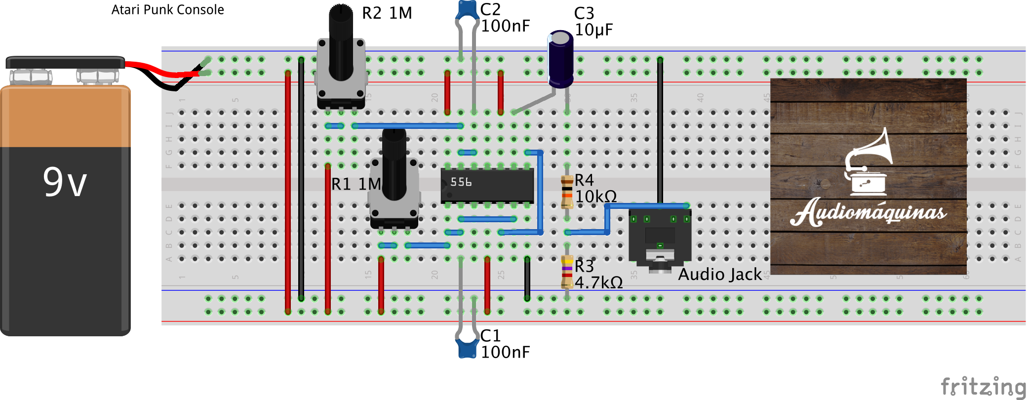 Atari Punk Console – Audiomáquinas